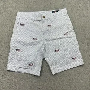Vineyard Vines | Shorts | Vineyard Vines H558 Mens Size 32 Flag Whale ...